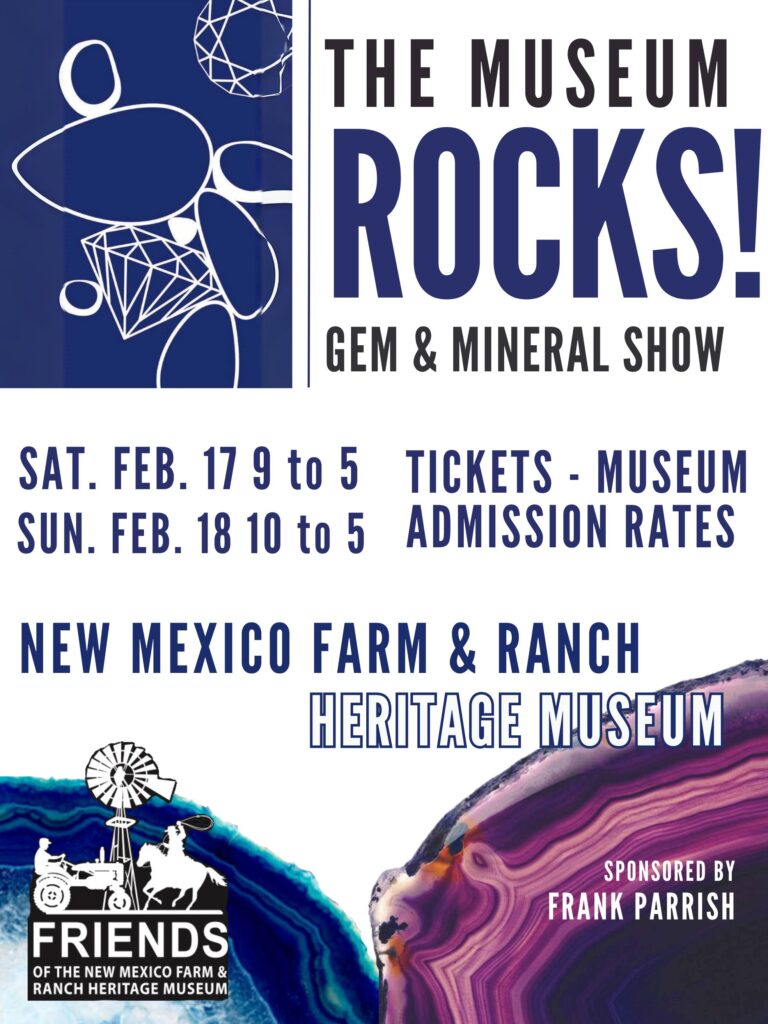 The Museum ROCKS! Gem & Mineral Show 2024 - New Mexico Farm & Ranch ...